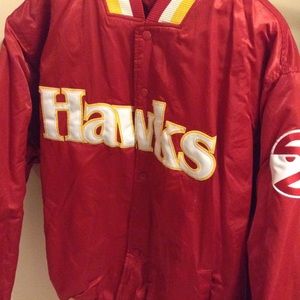 NBA | Jackets & Coats | Atlanta Hawks Hardwood Classics Throwback ...